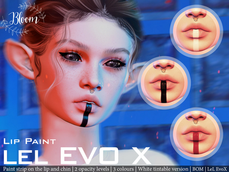 Second Life Marketplace - .:.Bloom.:. Lip Paint